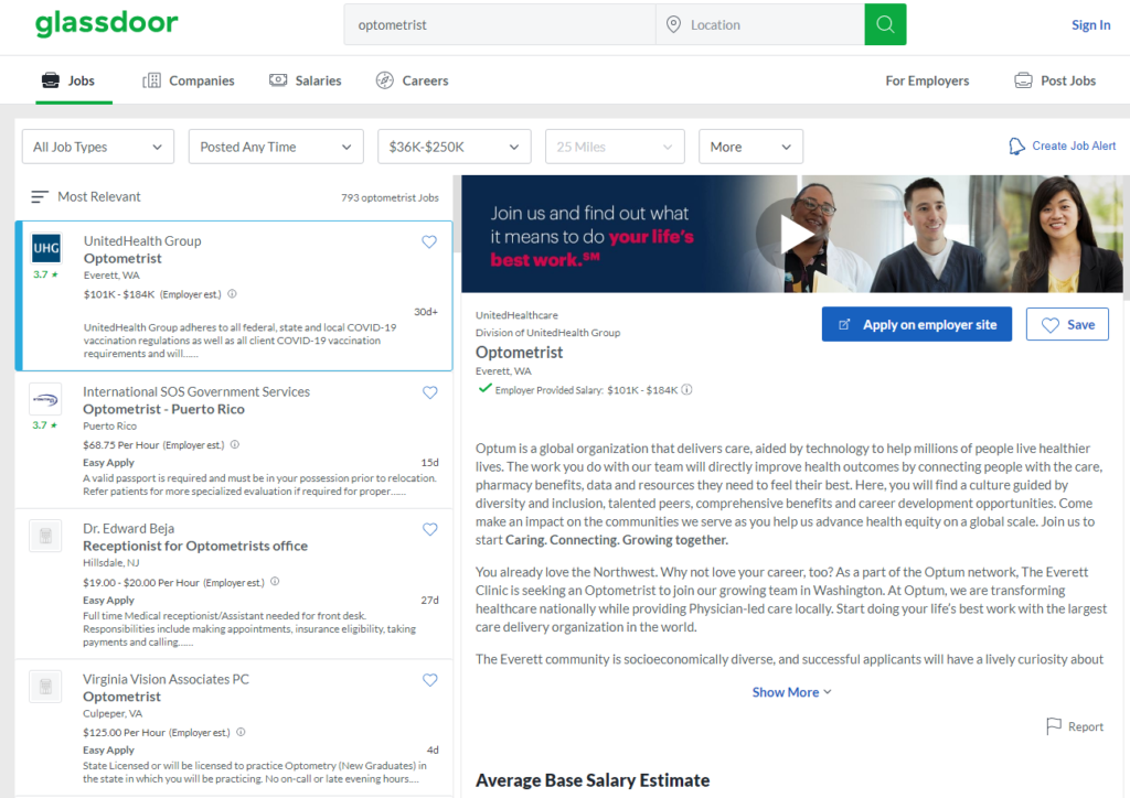 11 Free Tools To Use For Your Optometry Job Search